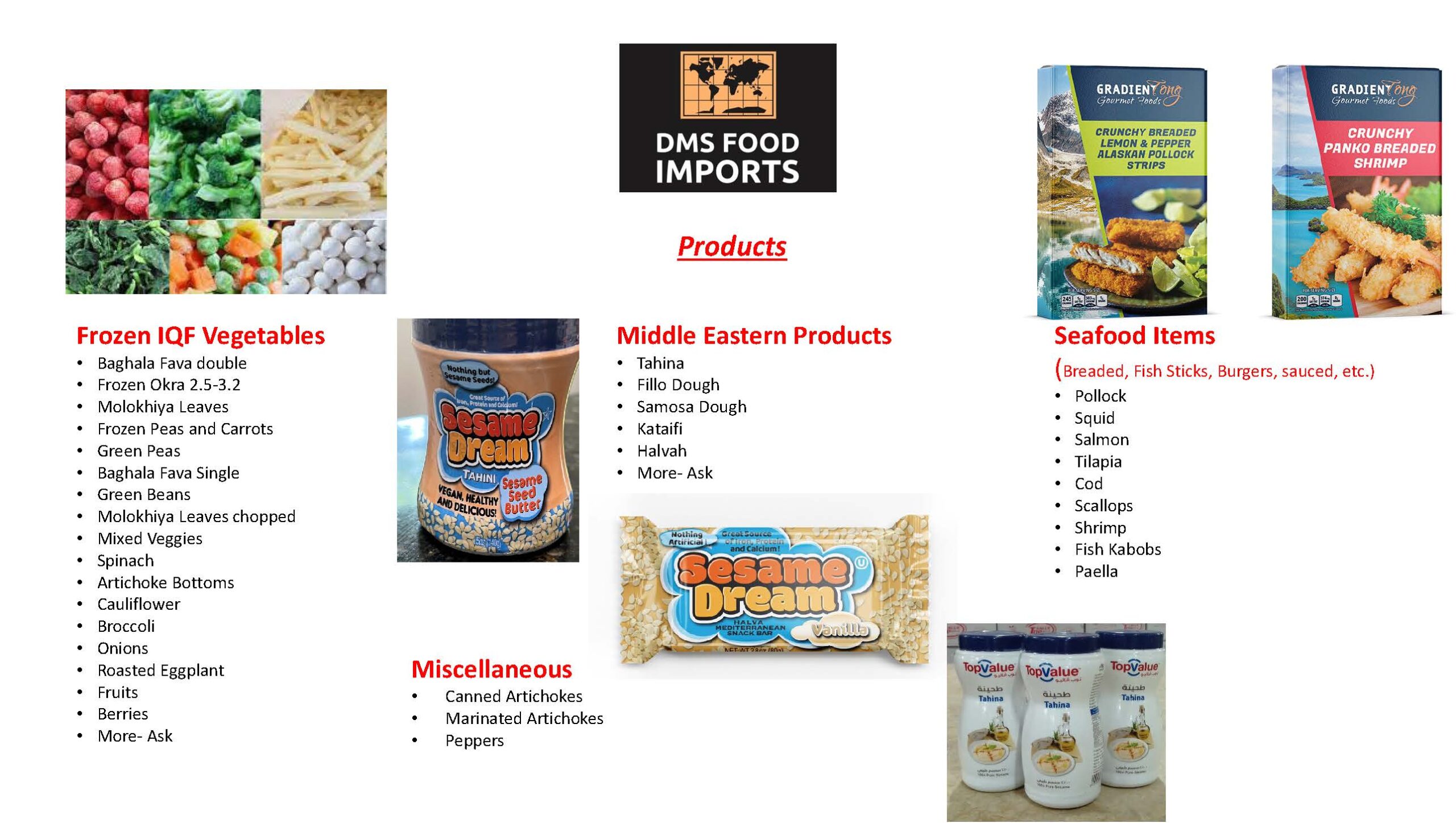Downloads - DMS Food Imports